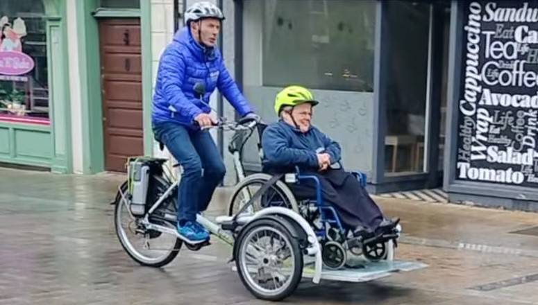 Trishaw bike offers ‘great outdoors’ experience for people with ...