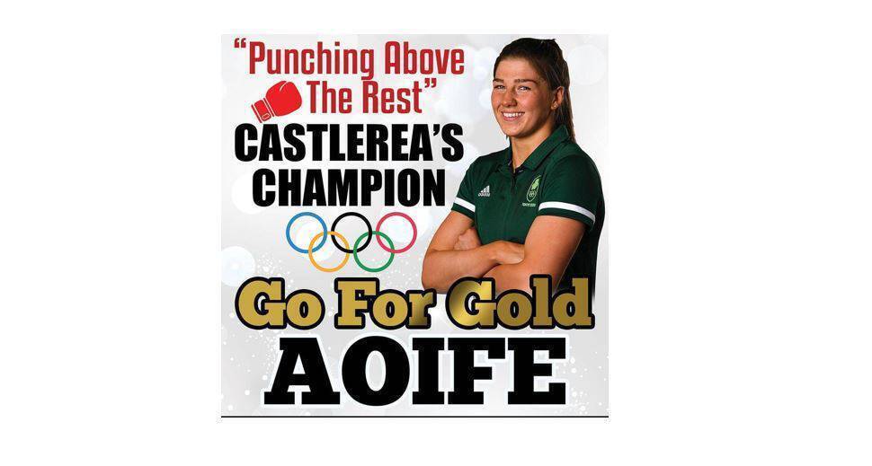 Olympian Aoife O'Rourke taking pride of place in Castlerea shop windows ...