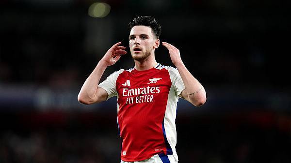 Declan Rice injury blow for Arsenal ahead of Champions League trip to ...